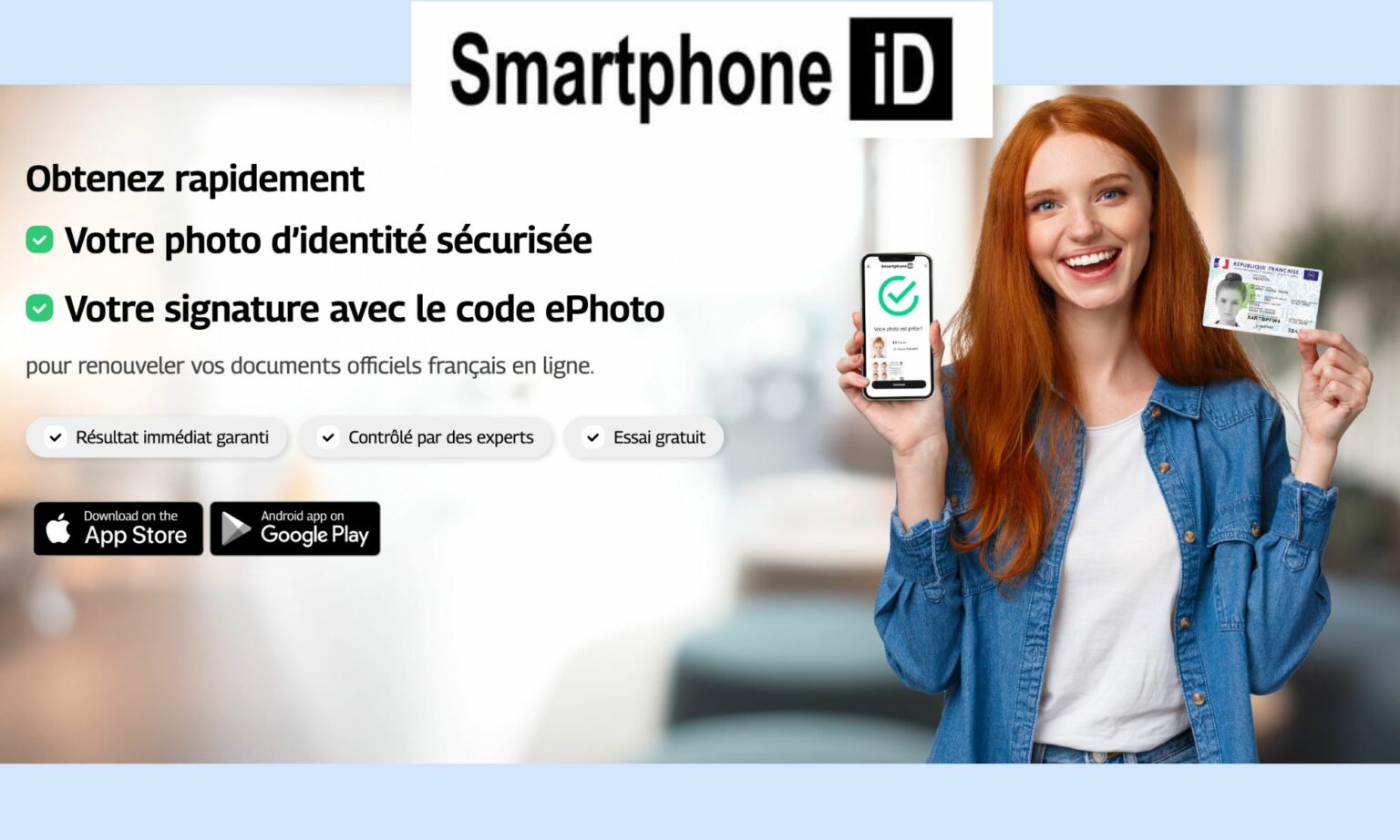 Obtenez des photos d’identité sécurisées et aux normes avec Smartphone ...